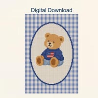 Georgia Peach Stamp Needlepoint Chart PDF - Etsy