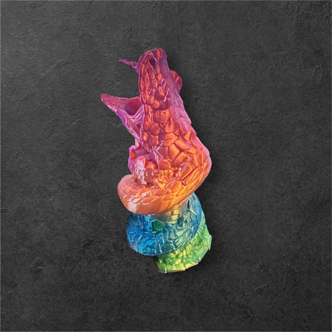 Rainbow Basilisk Dice Tower – 3D Printed Dnd Accessory - Etsy