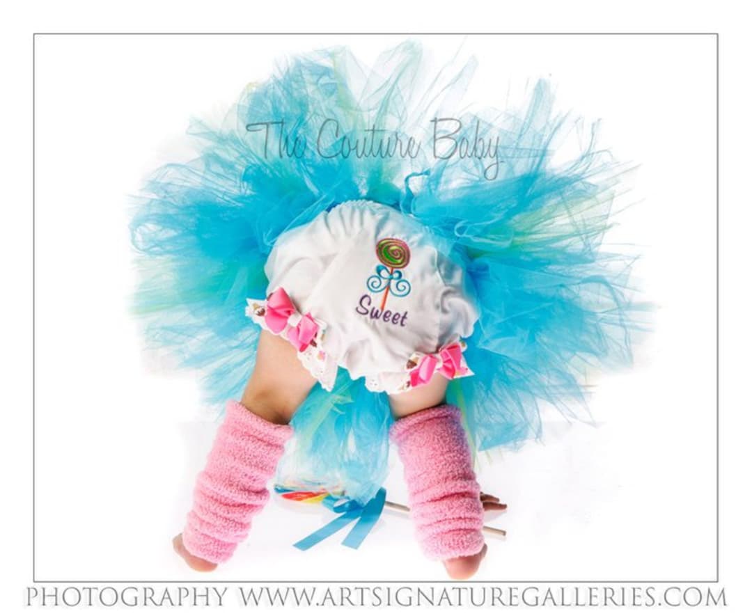 Lollipops and Swirls Candy Diaper Cover Birthday Bloomers 1st 2nd 3rd ...