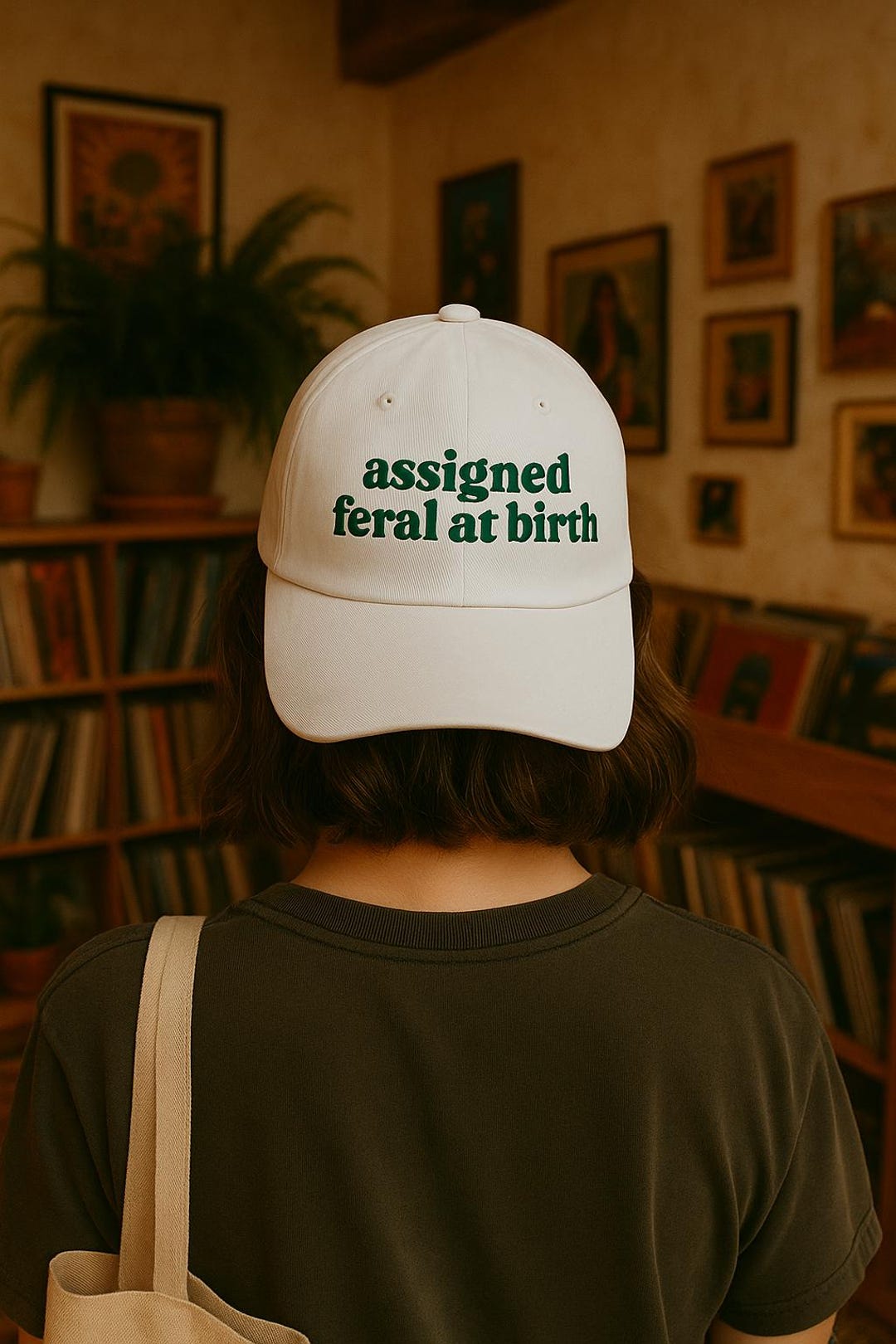 Assigned Feral at Birth Hat | Lgbt Hat | Nonbinary Hat | Funny Queer ...