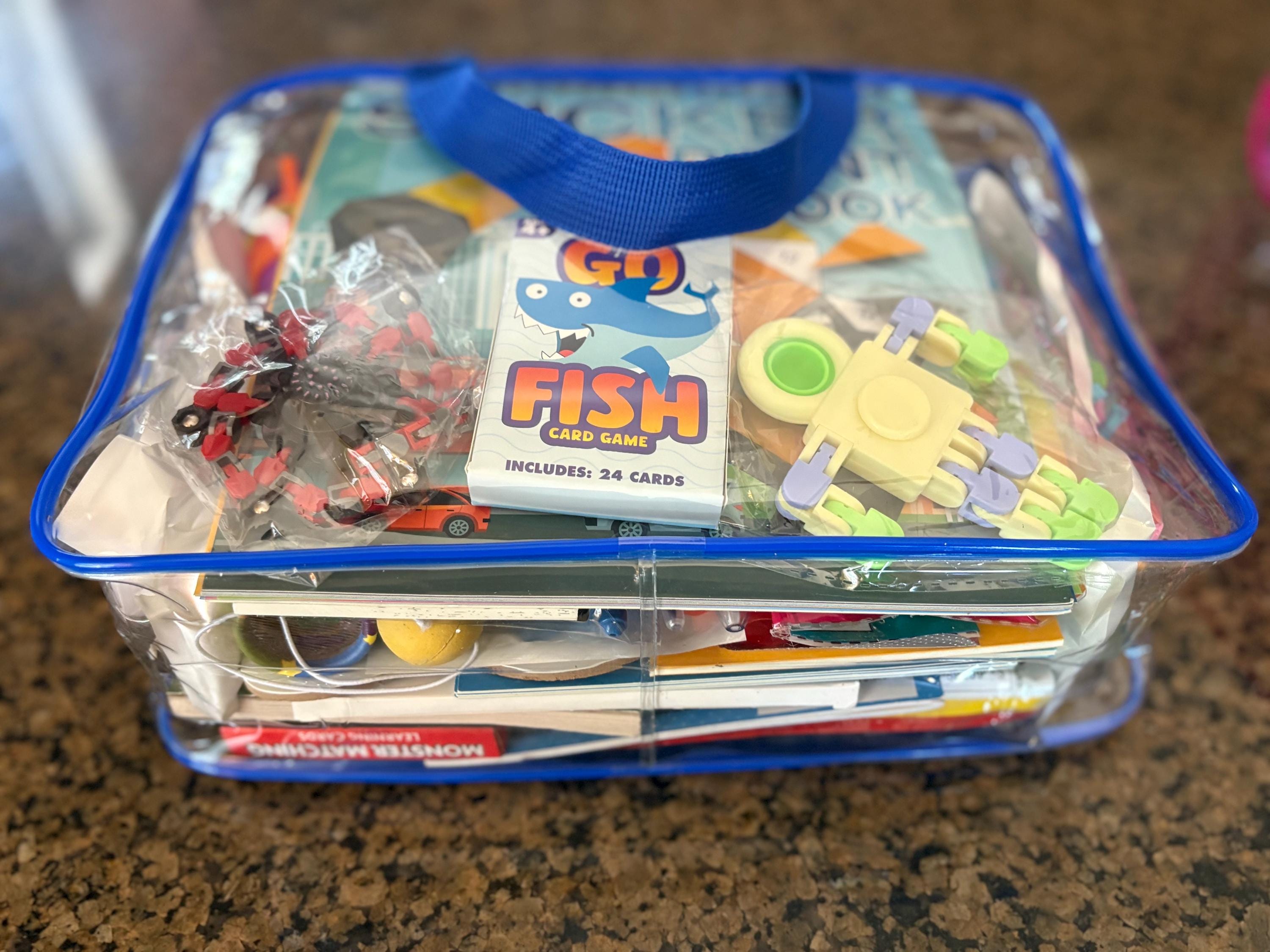 Busy Bags, Quiet Bags, Travel for Children, Quiet Activities, Fidgets ...