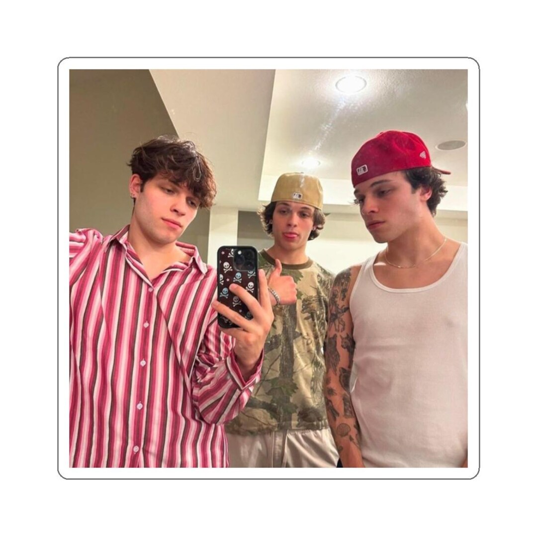 Sturniolo Triplets Stickers for Everyday Style, Cool Gift, Laptop Decor ...