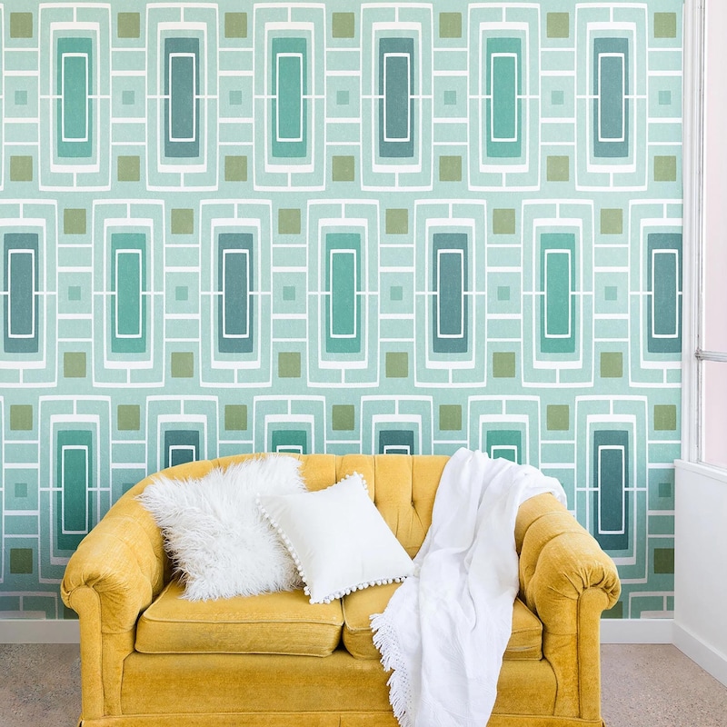 Aqua Wallpaper - Etsy