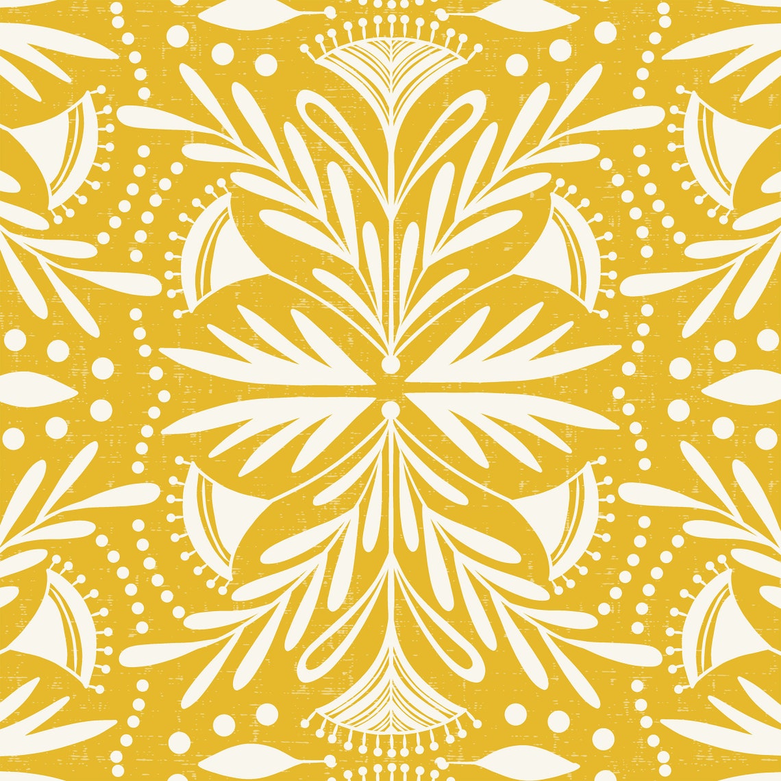 Wall Mural / Removable Wall Mural / Yellow Wall Mural | Etsy