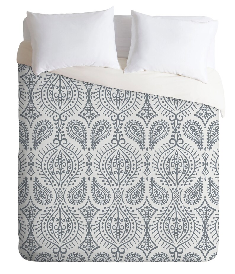 Lightweight Duvet Cover / Boho Duvet Cover / Duvet Cover Queen | Etsy