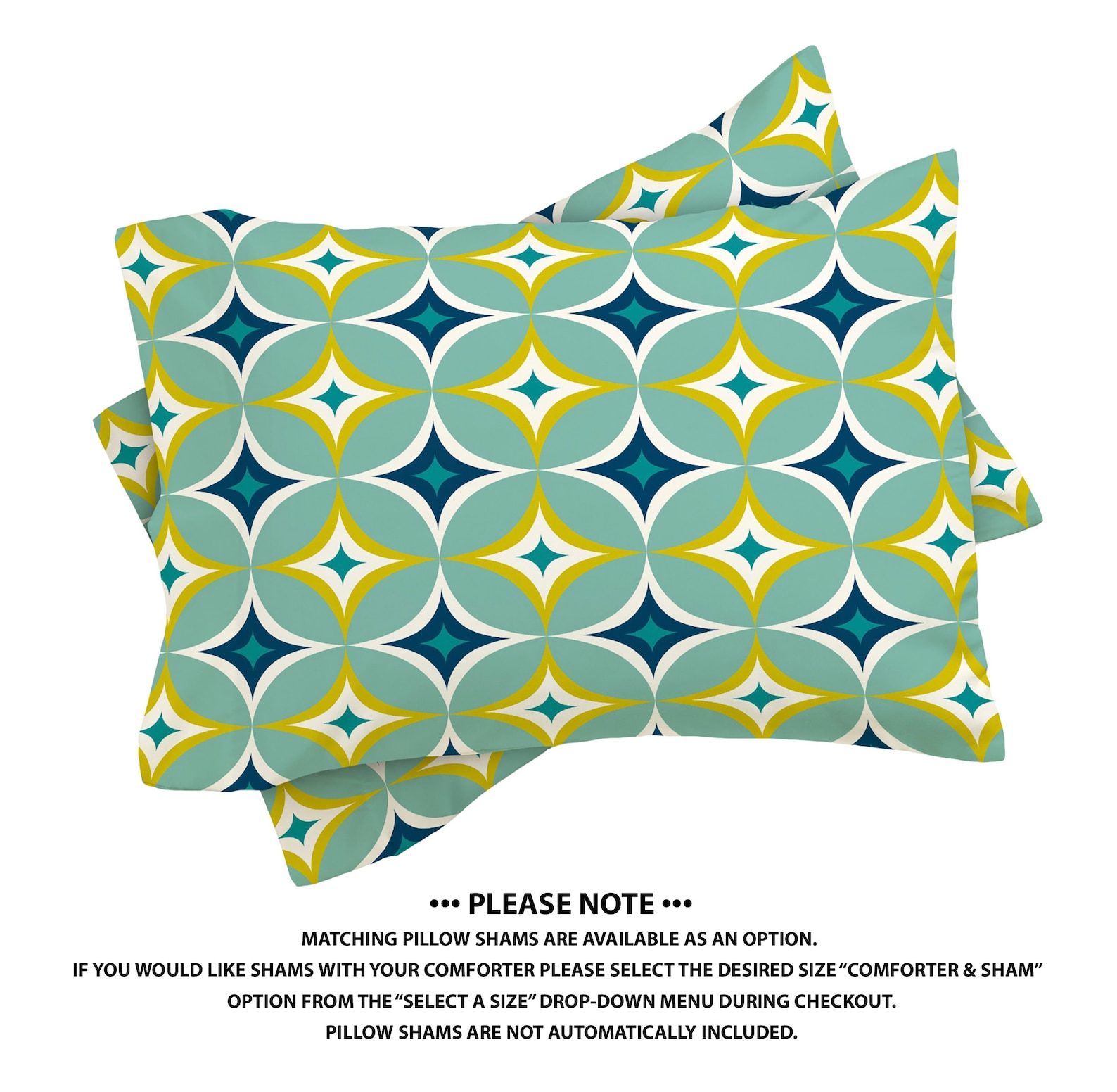 Mid Century Modern Comforter / Retro Style Bedding / Queen - Etsy