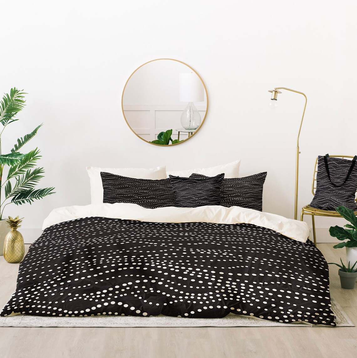 Black Comforter / Lightweight Comforter / Queen Comforter / | Etsy