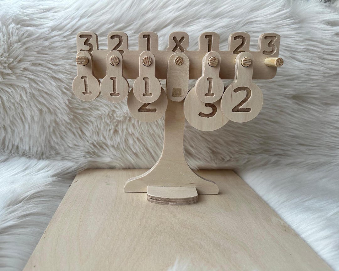 Wooden Balance Lever Toy for Kids Wooden Balance Toy Wooden Stem Toy ...