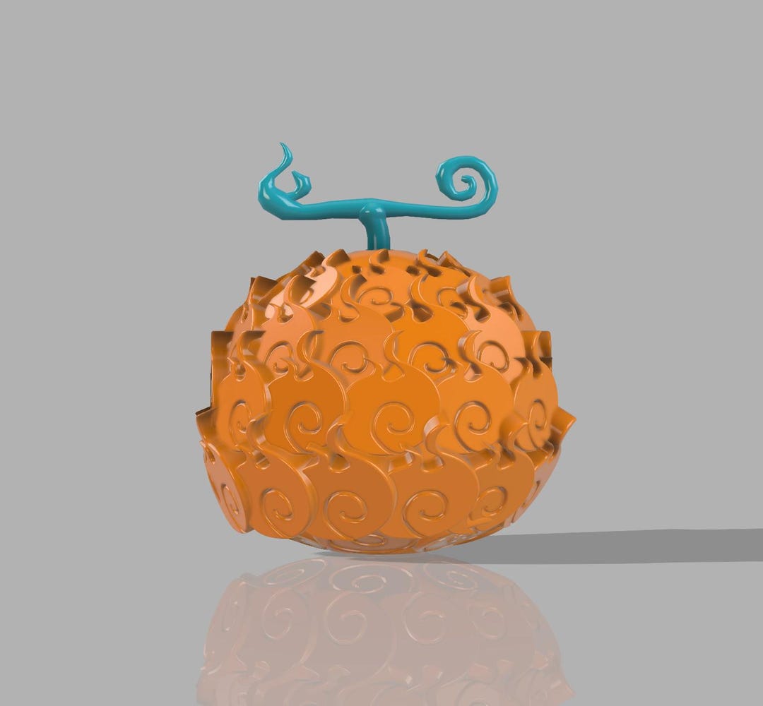 One Piece Flare-flare Fruit 3D Model Prop for Cosplay,decor Anime ...