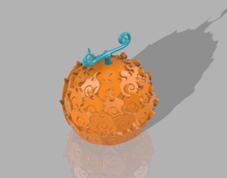 One Piece Flare-flare Fruit 3D Model Prop for Cosplay,decor Anime ...