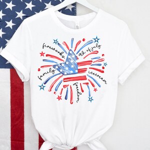 Preppy 4th of July Png, Firework Png, Fourth of July Png, American Flag ...