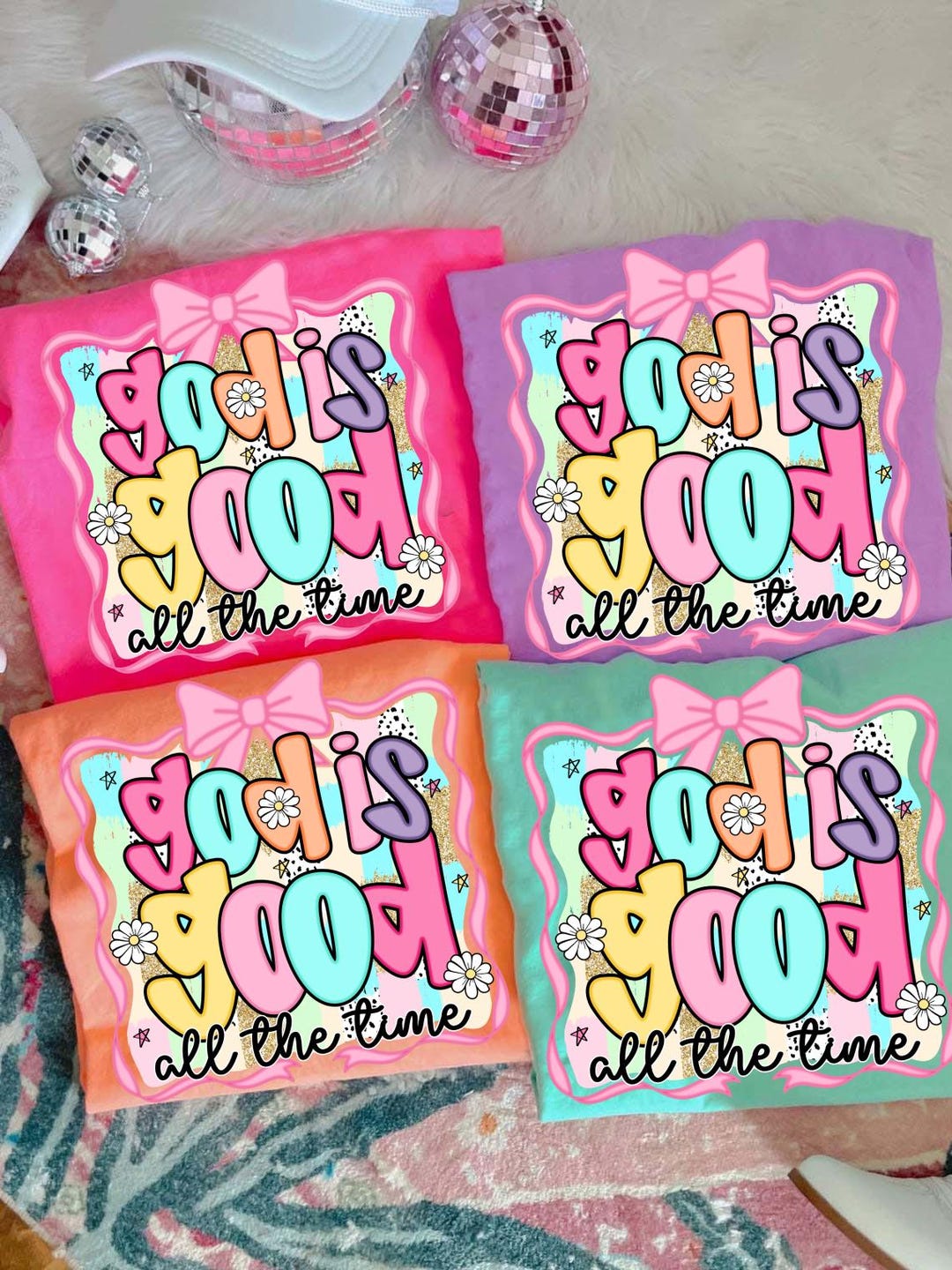 Preppy God is Good All the Time PNG, Religious PNG, Trendy Png, Neon ...