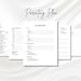 Parenting Plan Template, Printable Parenting Plan Form, Child Custody ...