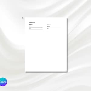 Parenting Plan Template, Printable Parenting Plan Form, Child Custody ...
