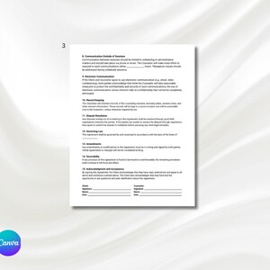 Counseling Forms Bundle, Mental Health Client Intake Form, Therapy ...