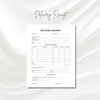 Mercari Packing Slip Excel Template - Etsy