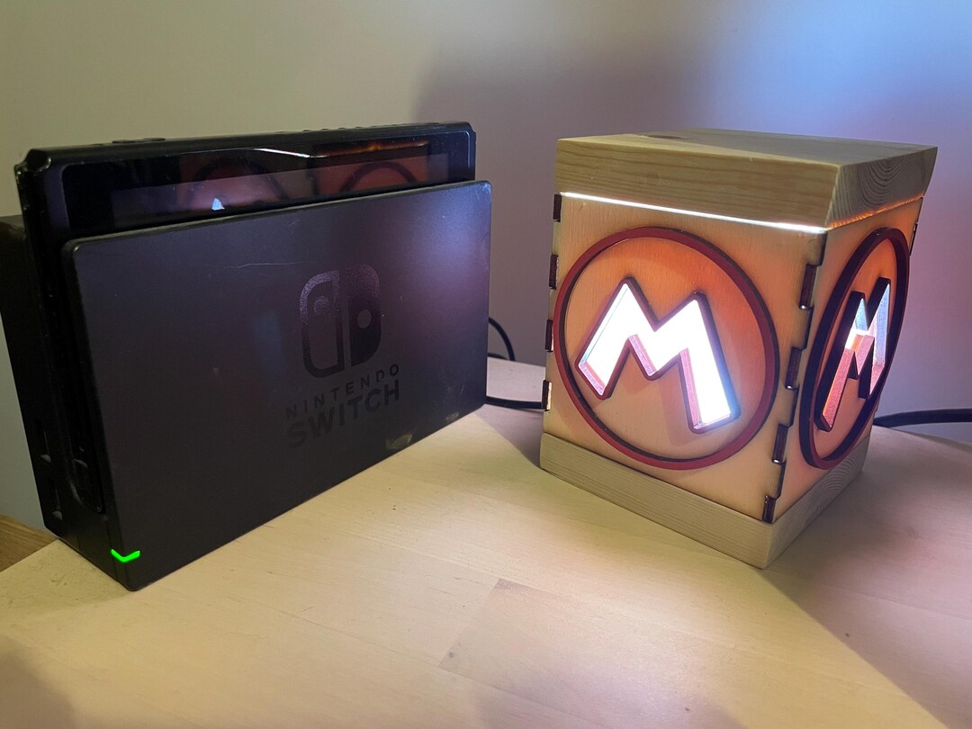 Mario Night Light - Etsy