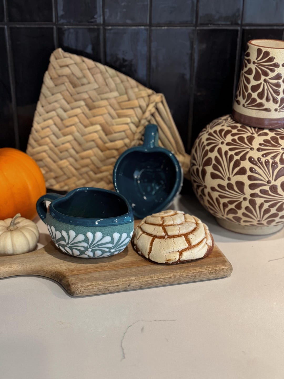 Cielo Y Barro, Talavera Mug 1pc Tea Cup, Taza Chocolatera, Café, Coffee ...