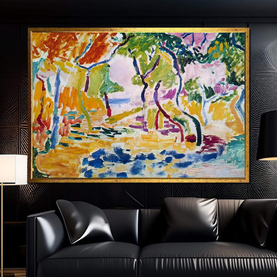 Henri Matisse Canvas Painting - Luxe, Calme Et Volupté - Modern Art ...