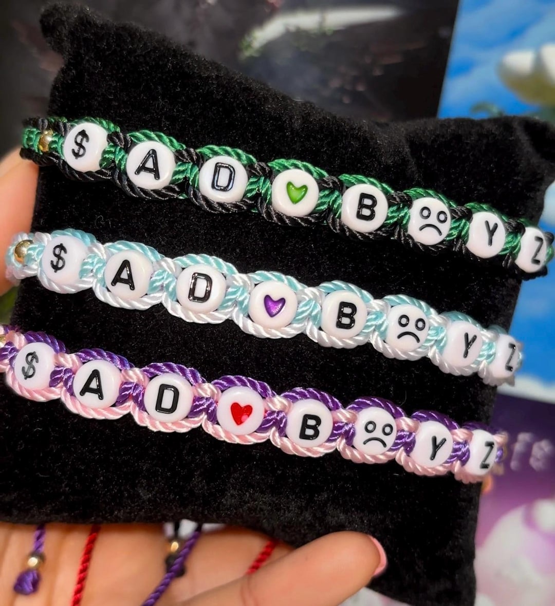 Sad Boyz Junior H Bracelets - Etsy