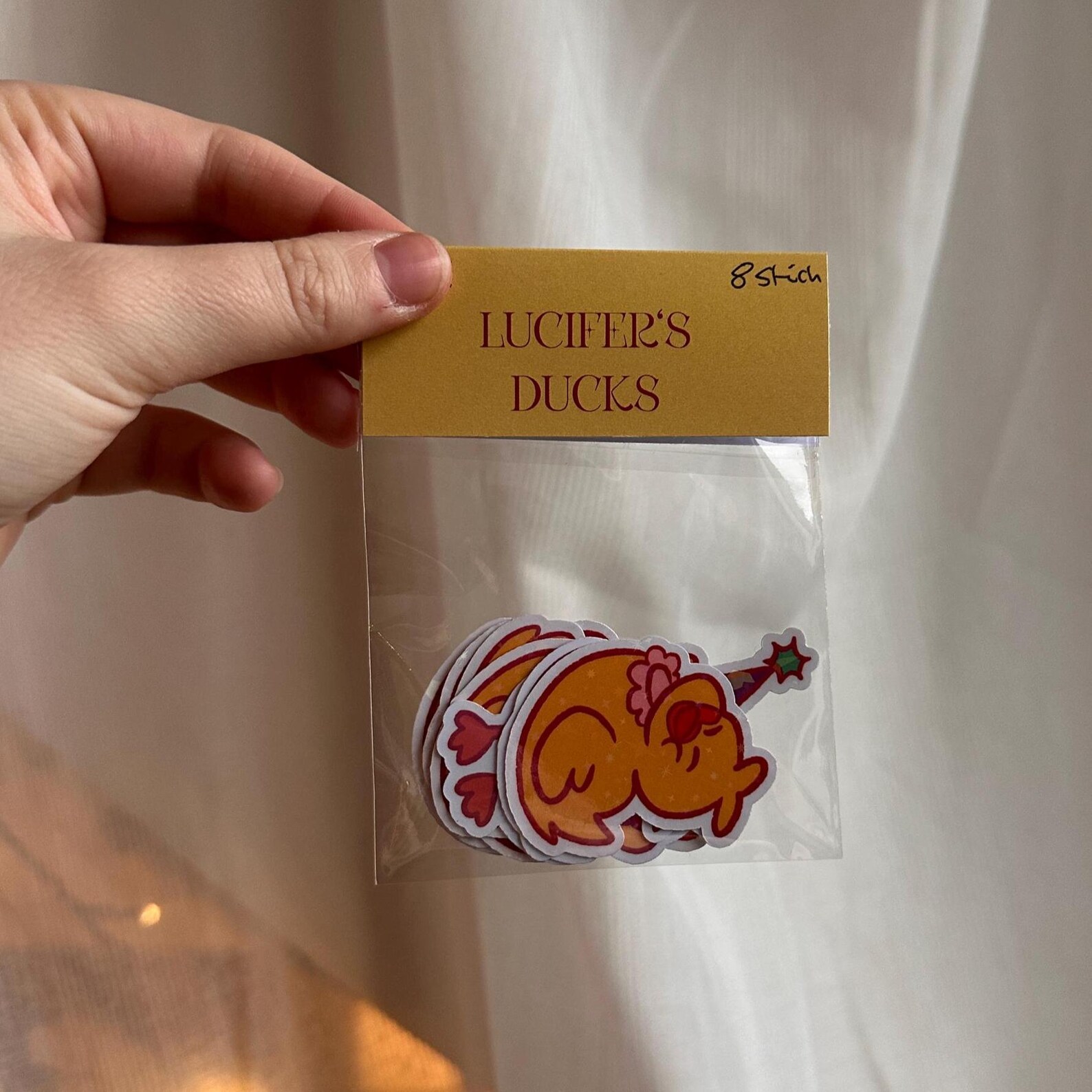 Lucifer Ducks Sticker Pack | Hazbin Hotel - Etsy