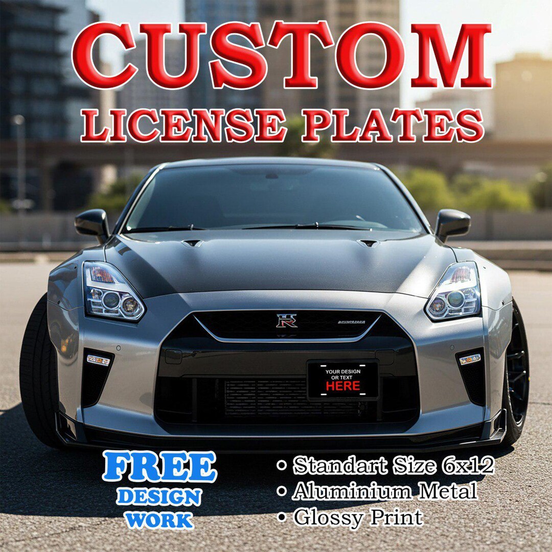 Custom License Plates, Personalized License Plate, Customized Plates ...