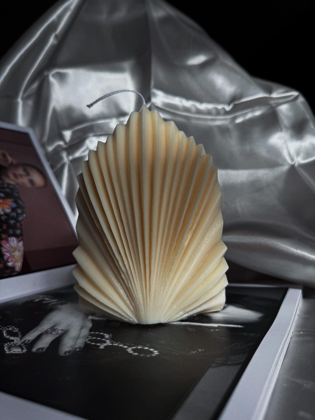 Luxury Shell-shaped Candle – Gift for Ocean Lovers – Shell Candle ...