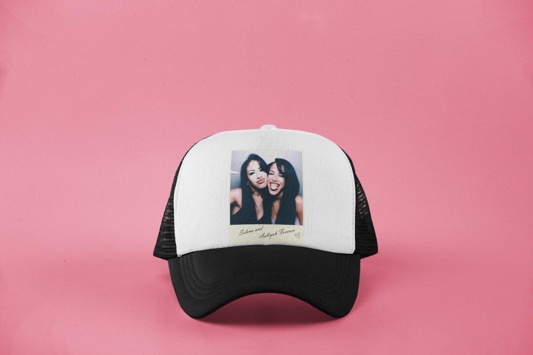 Best Friends Forever Hat, Polaroid Style Trucker Cap, Selena Aaliyah ...