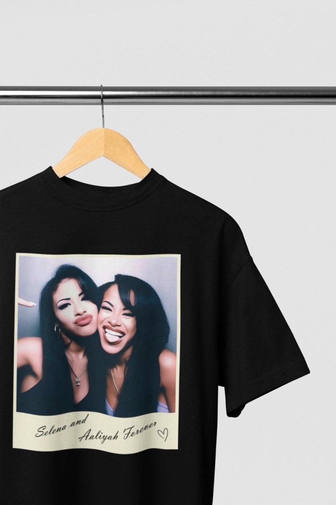 Selena - Aaliyah Vintage T-shirt, 90s Music Legends Tee, R&B - Cumbia ...