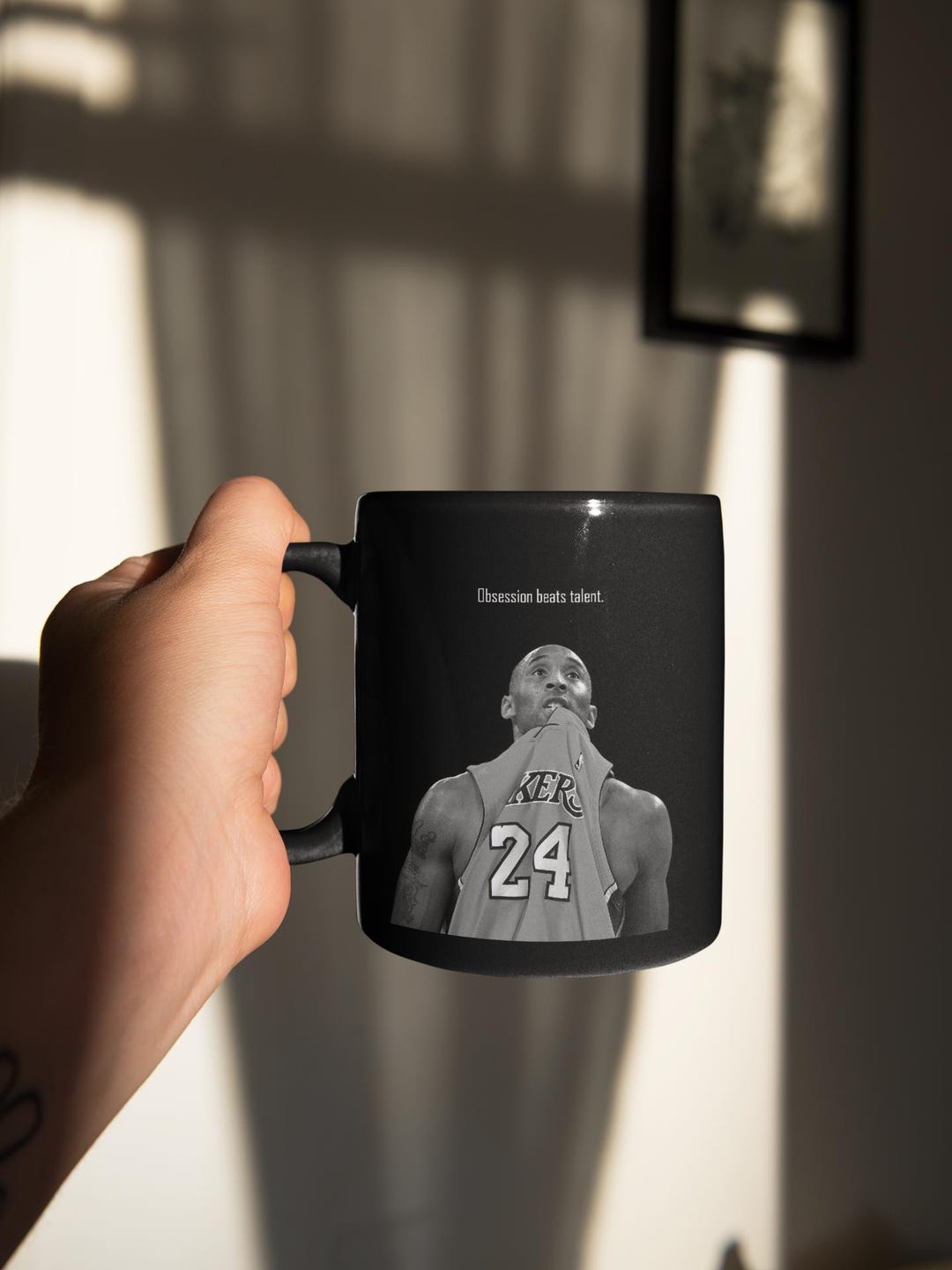 Basketball Mug, Kobe Basketball Lovers Mug, Perfect Gift, Black Coffee ...