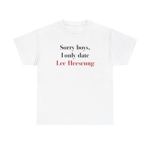 Lee Heeseung Shirt, Enhypen Fan Tee, Lee Heeseung Fan Gift, Heeseung ...