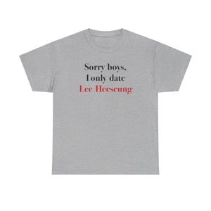 Lee Heeseung Shirt, Enhypen Fan Tee, Lee Heeseung Fan Gift, Heeseung ...