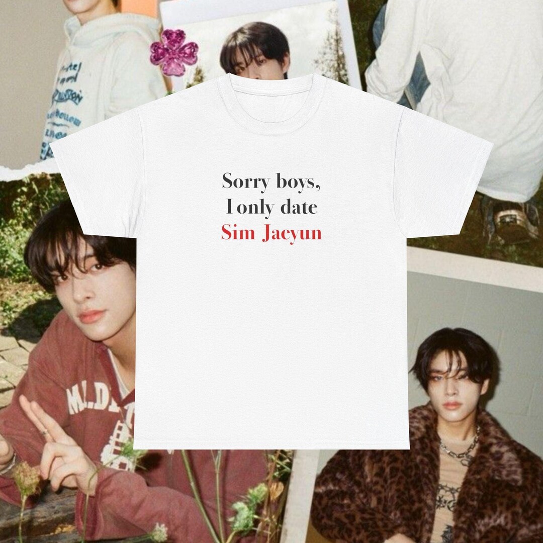 K-pop Tee, Enhypen Sim Jaeyun Shirt, Kpop Fangirl Gift, Sorry Boys I ...