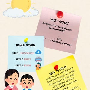 Busy Book Printable, Mini Book, Quiet Book, Montessori Homeschool ...