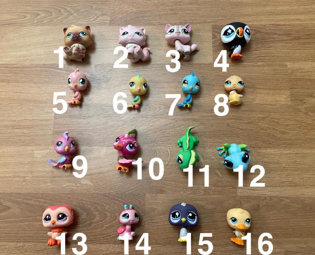 Littlest Pet Shop, Authentic Hasbro Littlest Pet Shop Single, 2000s Lps ...
