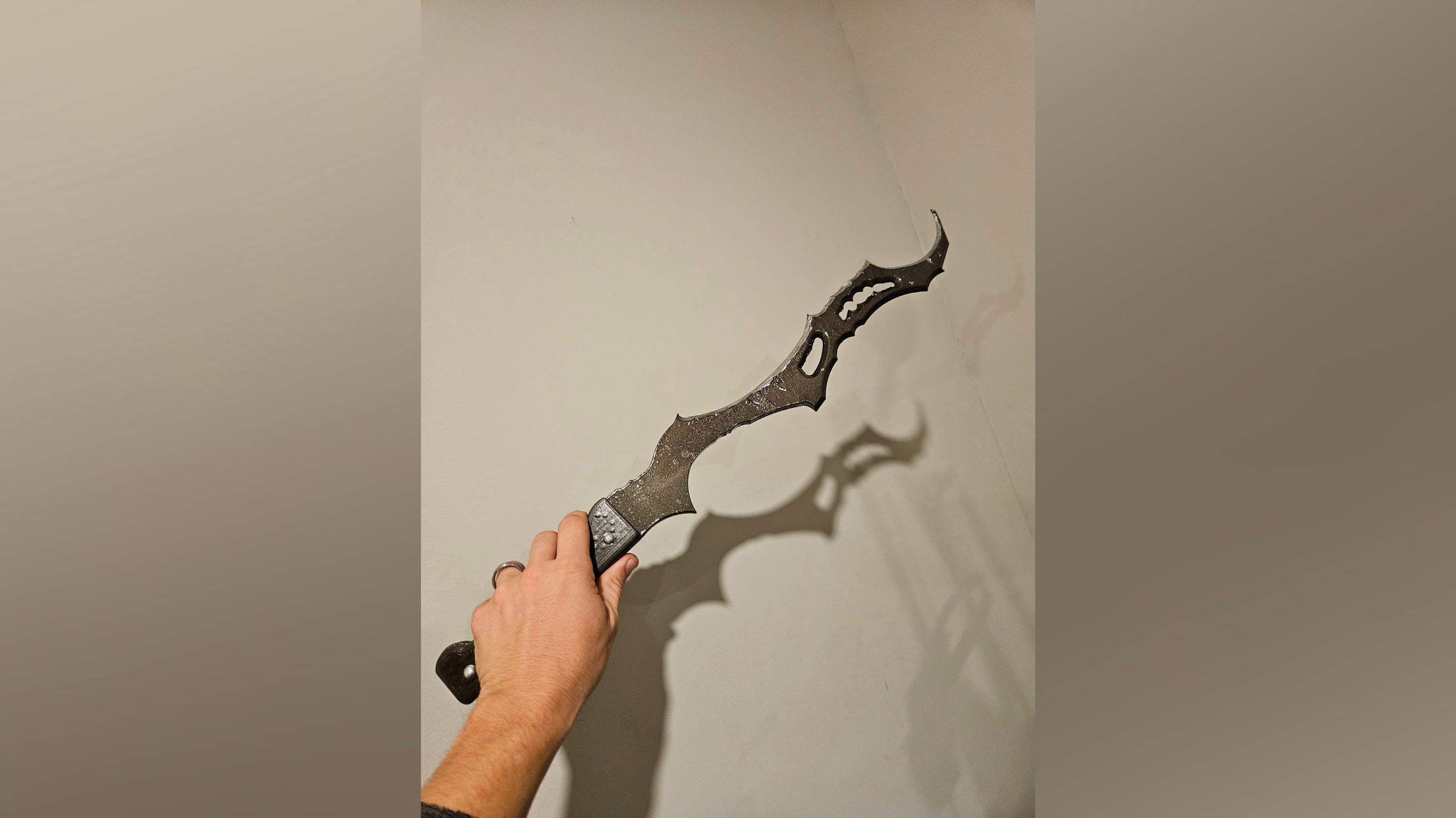 Kremvh's Tooth Sacrificial Blade 3D Print Files - Cosplay Prop Fallout ...