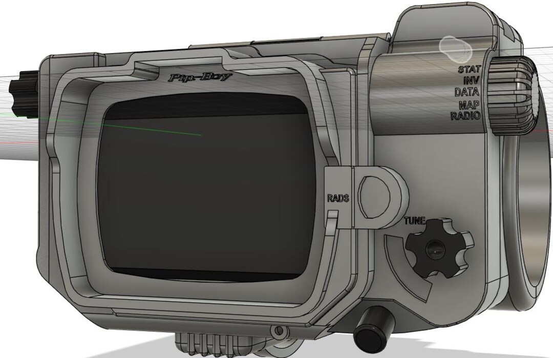 Pip-boy 3000 MK V Fallout Amazon Prime TV Show Model - 3D Printing Files - Etsy