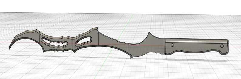 Kremvh's Tooth Sacrificial Blade 3D Print Files - Cosplay Prop Fallout ...