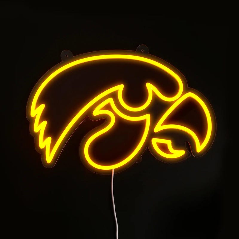 Iowa Hawkeye Sign - Etsy