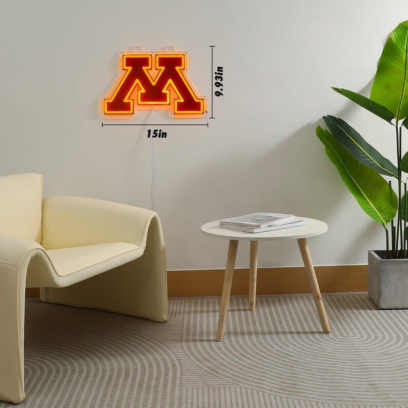 Minnesota Golden Gophers LED Neon Sign - Etsy