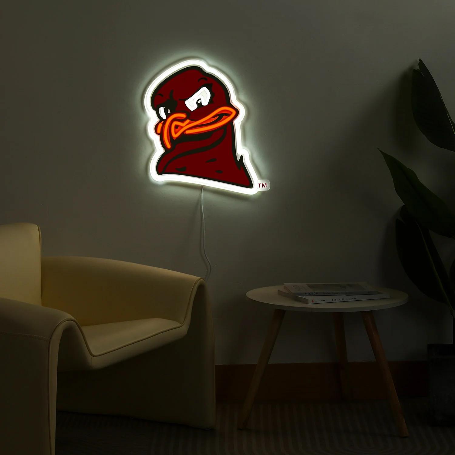 Virginia Tech Hokiebird LED Neon Sign - Etsy