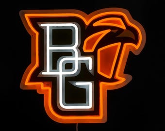 Bowling Green State University Peekaboo LED Neon Sign - 17.5" W X 18" H ...