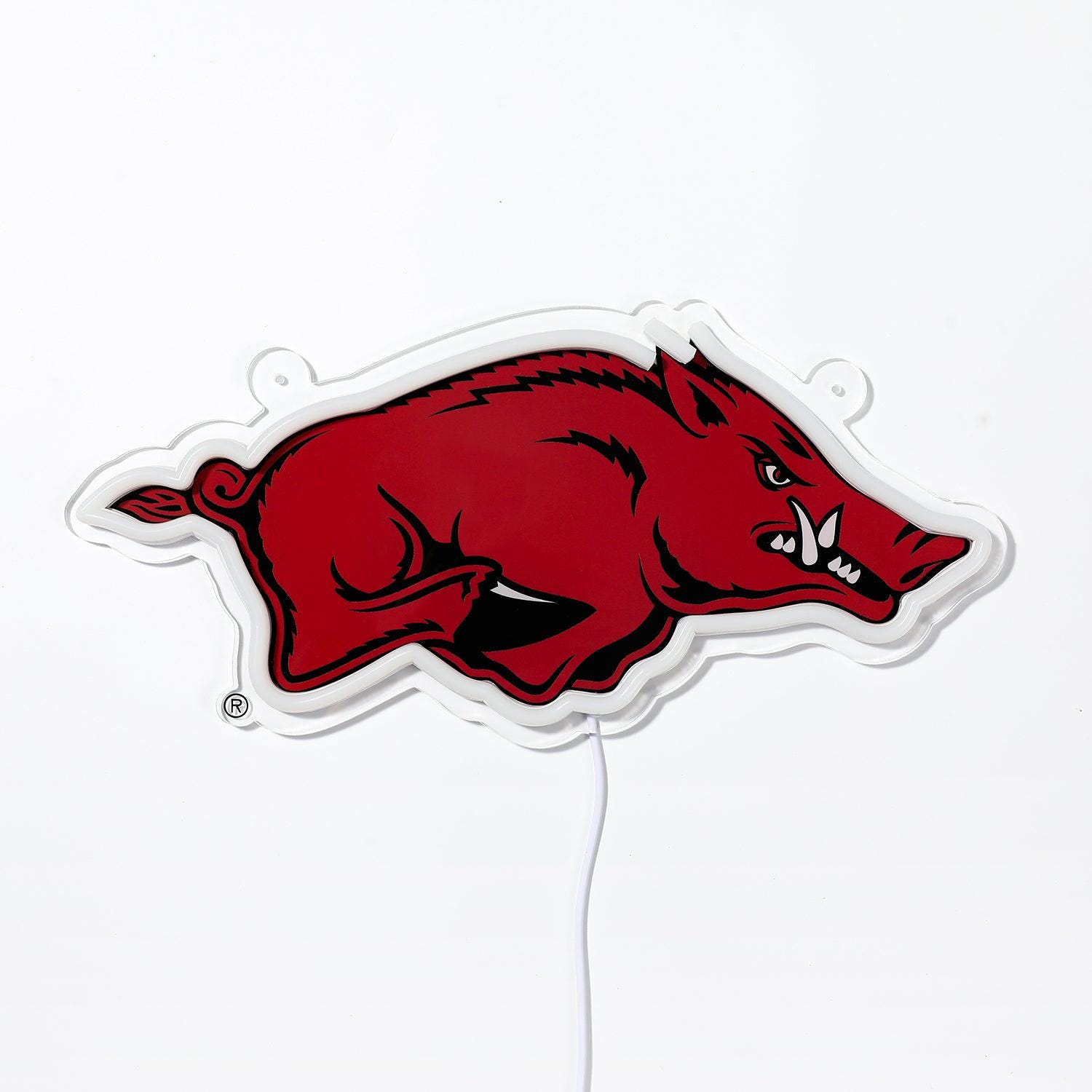 Arkansas Razorbacks Logo LED Neon Sign - Etsy