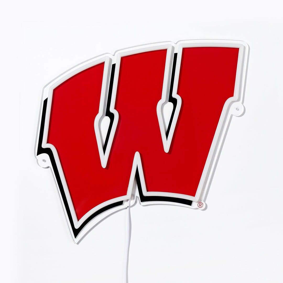 Wisconsin Badgers LED Neon Sign - Etsy