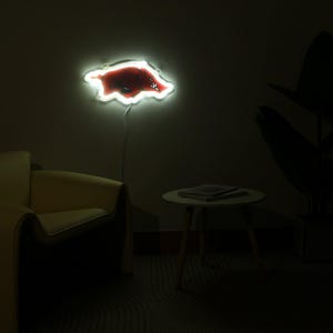 Arkansas Razorbacks Logo LED Neon Sign - Etsy