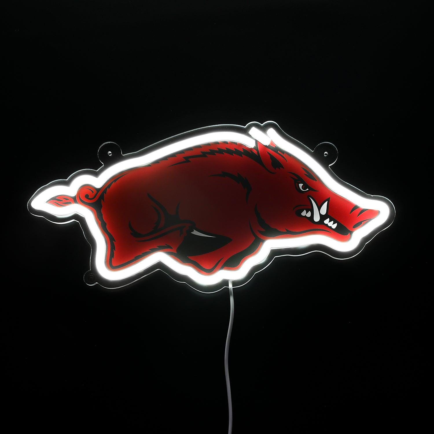 Arkansas Razorbacks Logo LED Neon Sign - Etsy