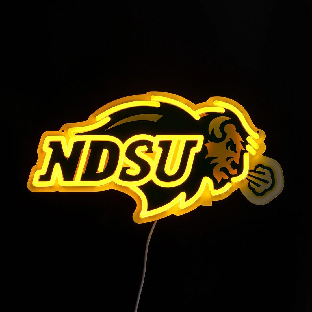 NDSU Bison LED Neon Sign - Etsy