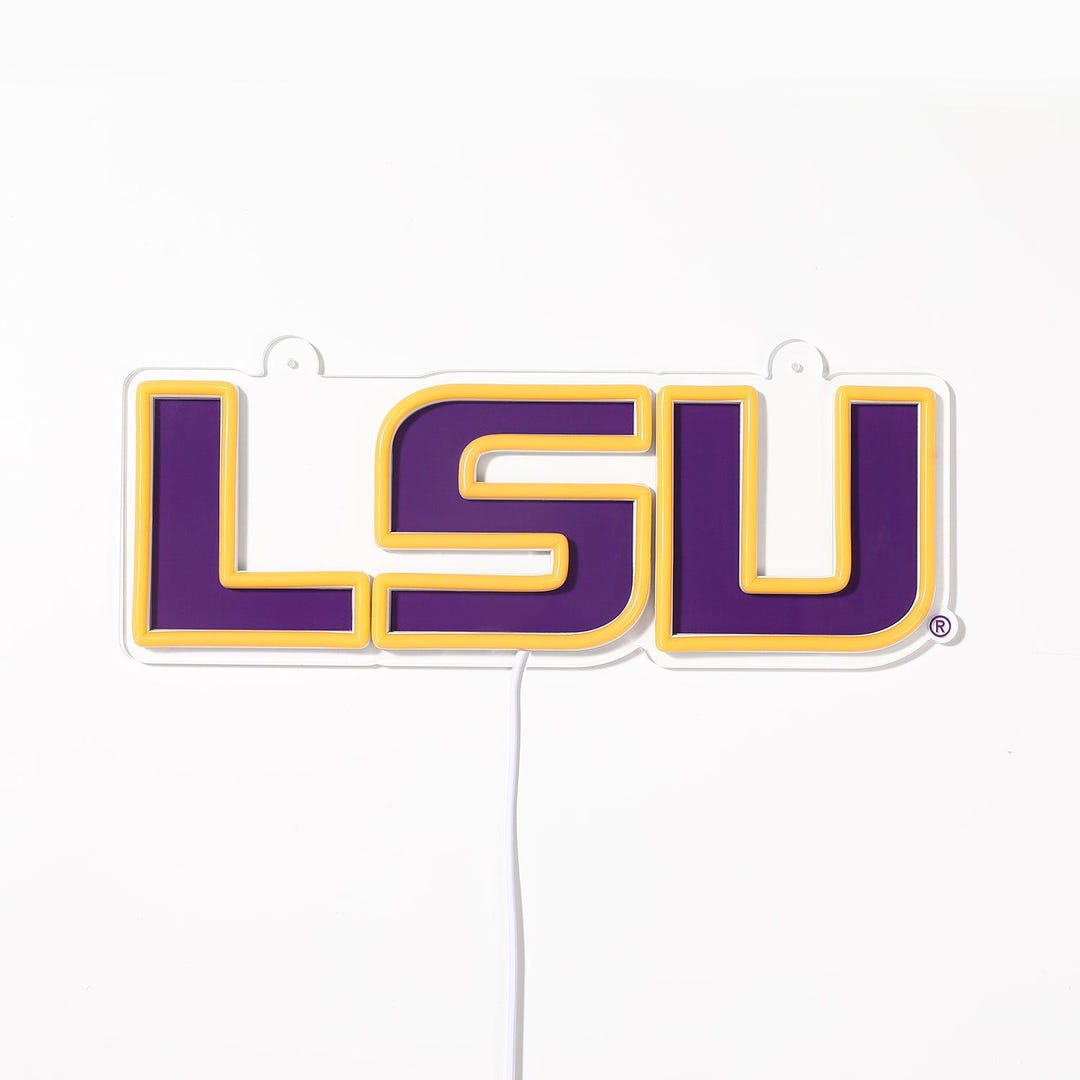 LSU Tigers LED Neon Sign - Etsy