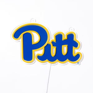 Pitt Panthers LED Neon Sign - Etsy