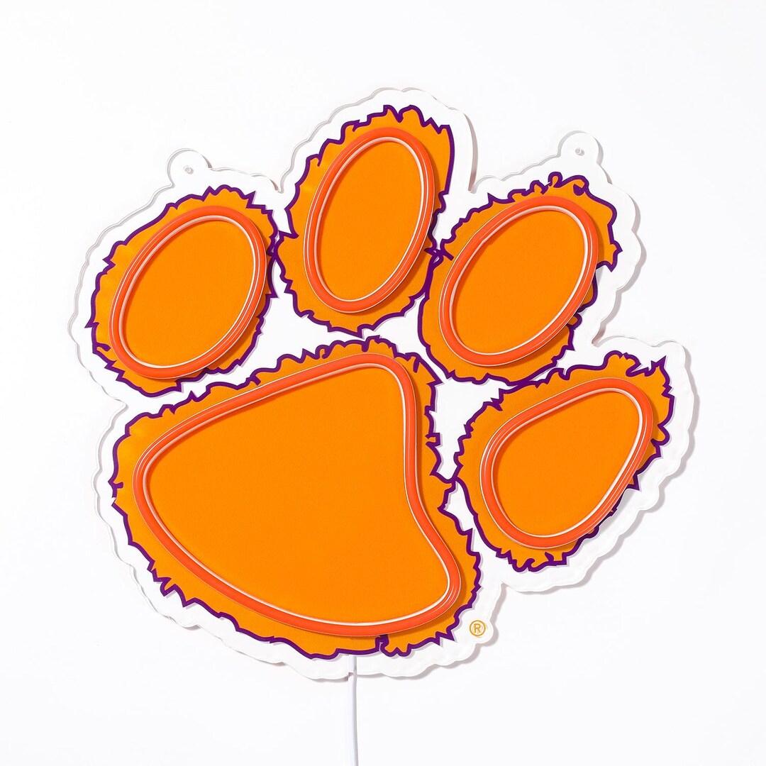 Clemson Tigers LED Neon Sign - Etsy